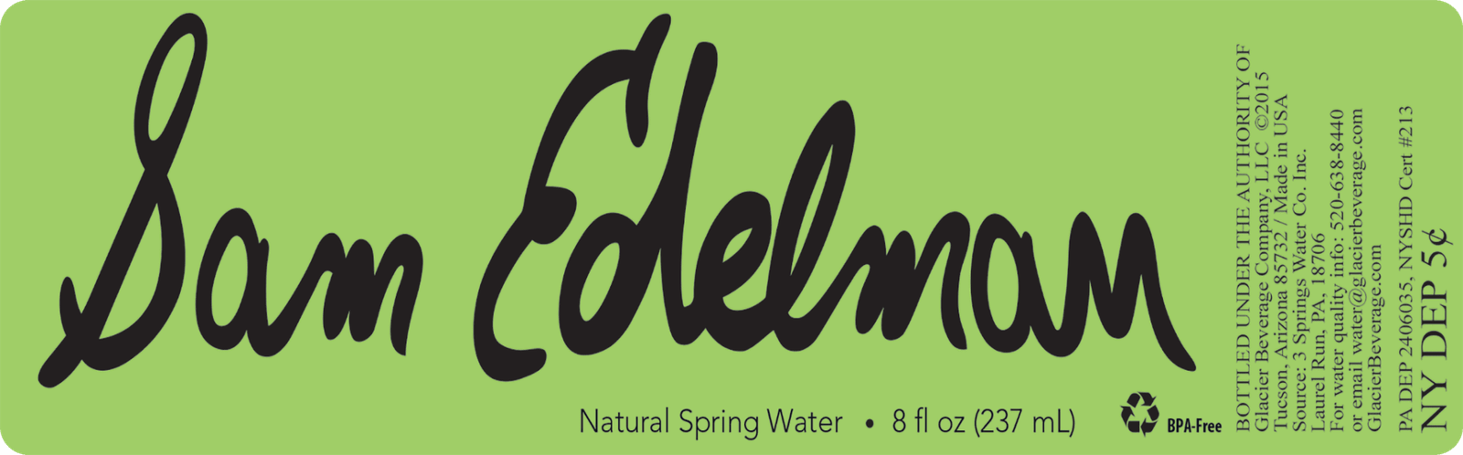 Check out our awesome custom label designs | Glacier Beverage